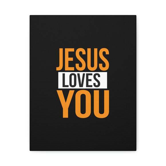 Express Your Love Gifts | Art | Scripture Sign Jesus Loves You John 36 ...